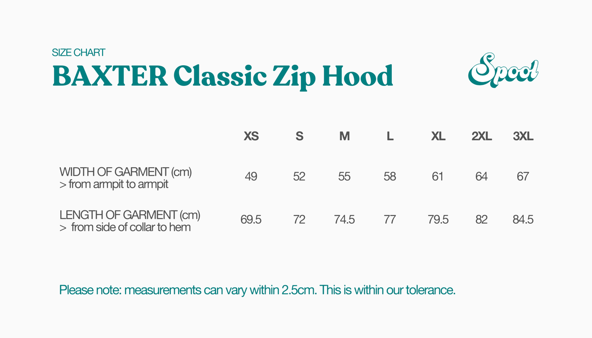 Design Your Own - Baxter Classic Zip Hood – Spool